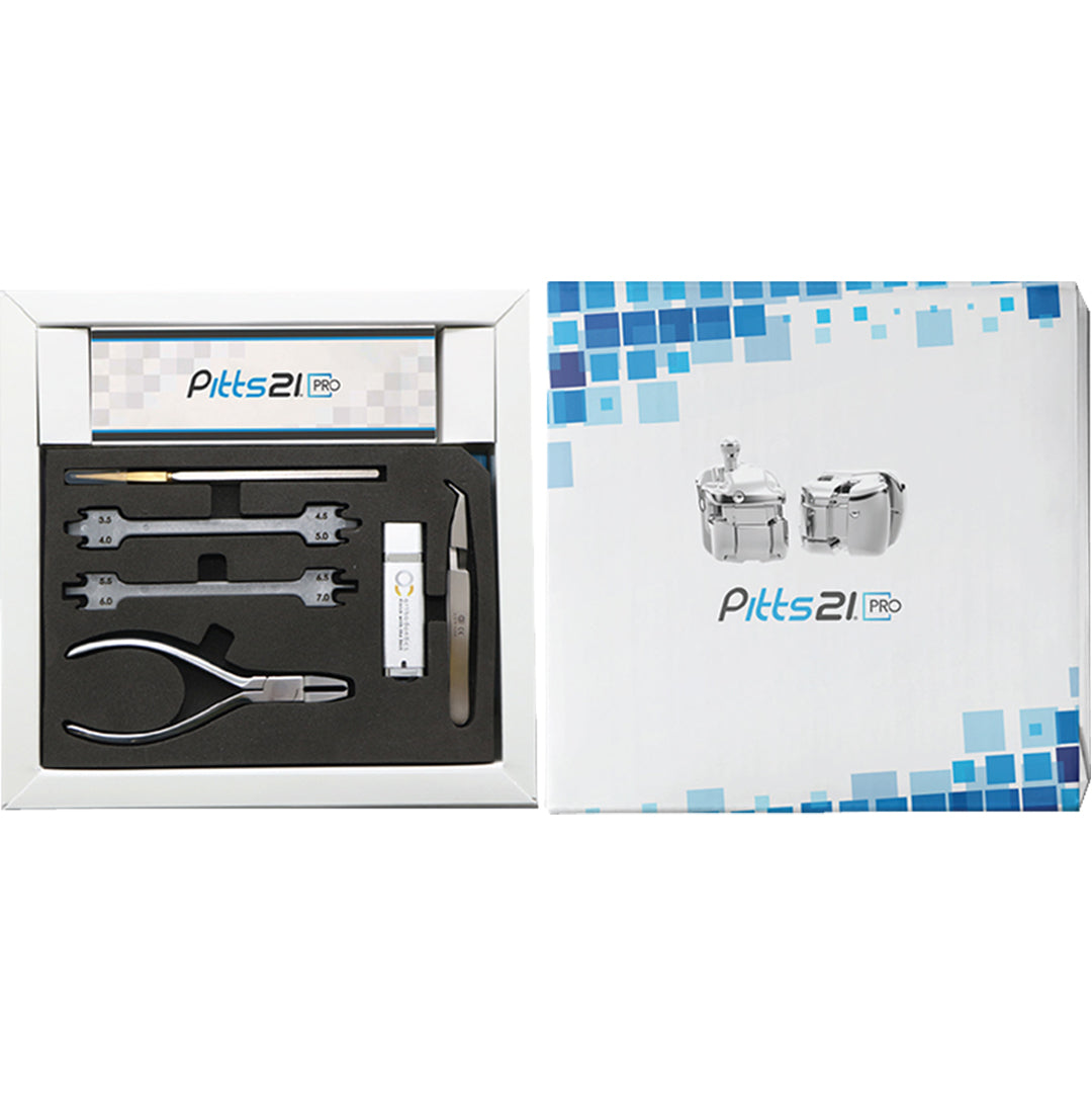 KIT 5 CASOS, BRACKET DE AUTOLIGADO PITTS 21 PRO