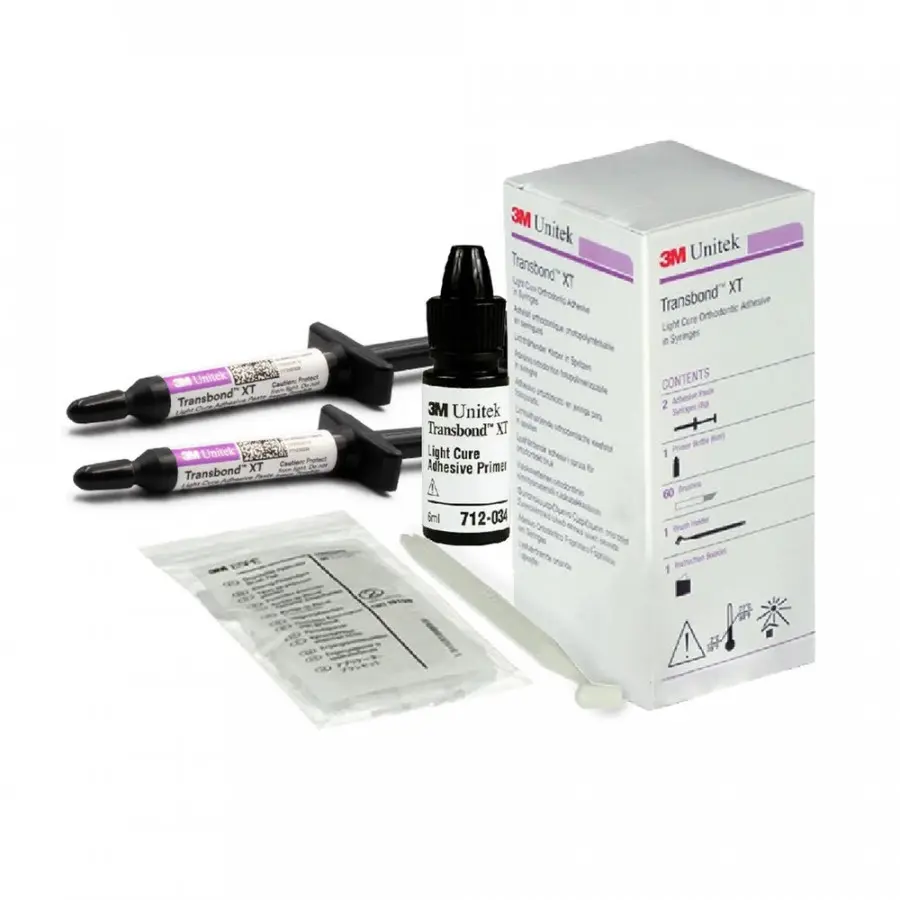 COMPOSITE ORTO TRANSBOND XT, KIT 2 JERINGAS 4 GRS. + PRIMER + ACCESORI